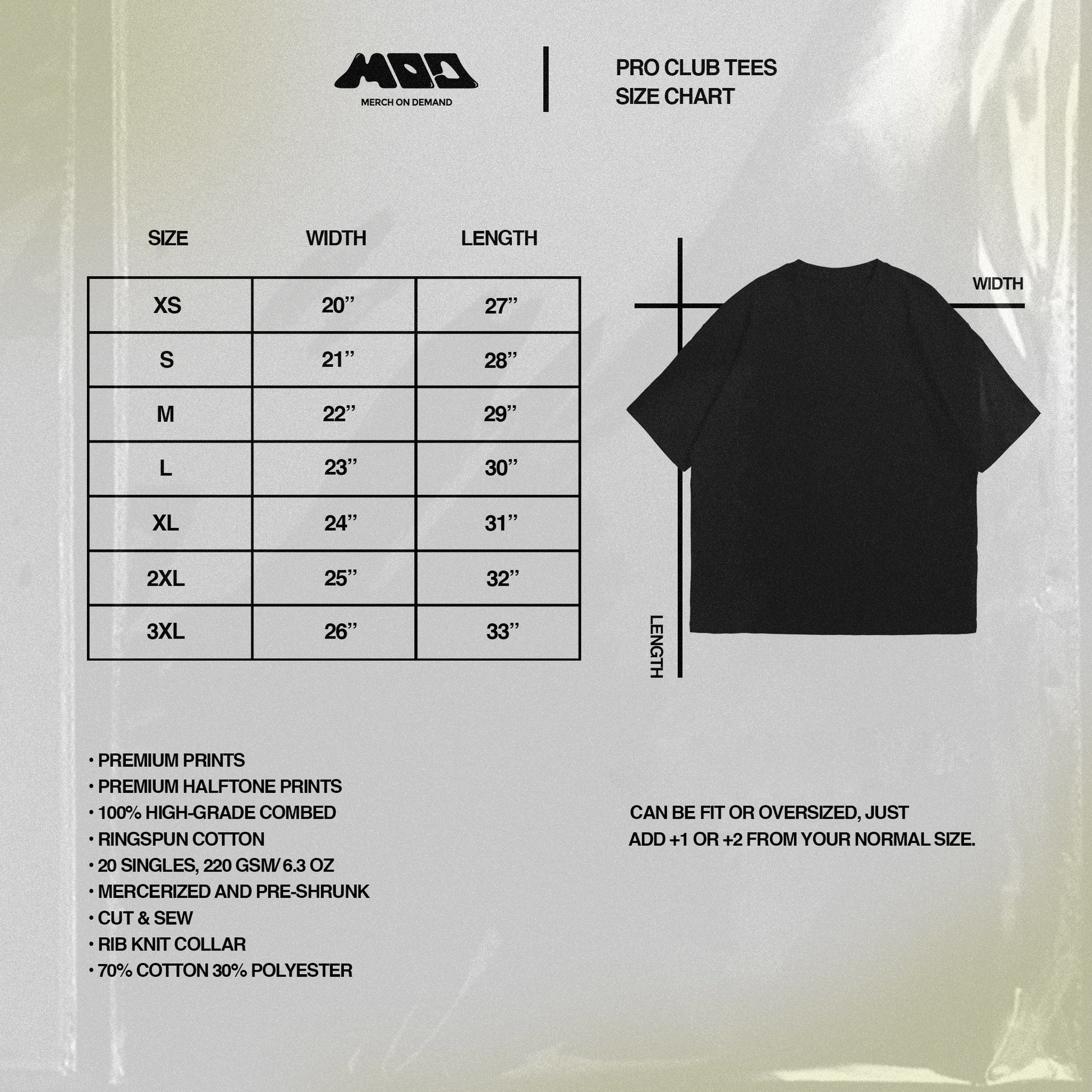 Pro Club Inspired Black – mod-factory